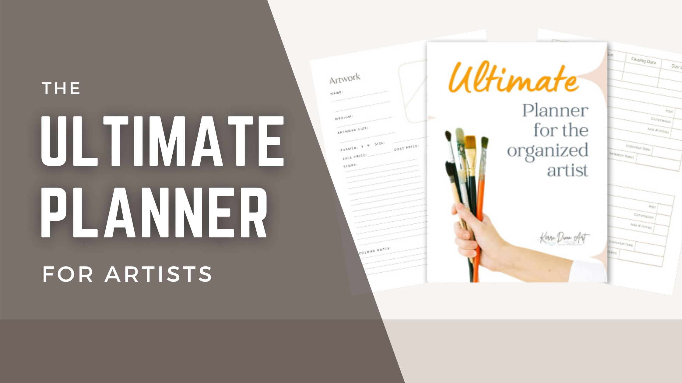 Ultimate Planner for Artists