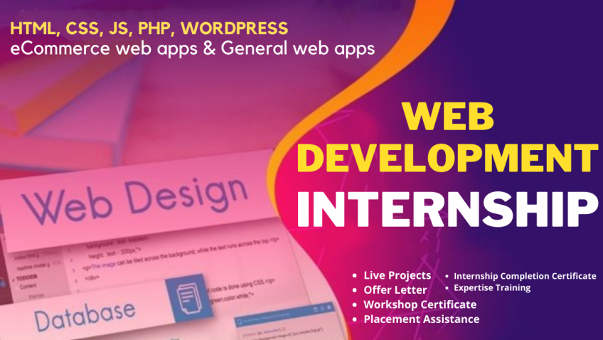 WEB DEVELOPMENT INTERNSHIP