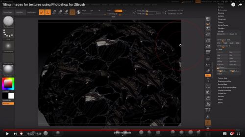 Design with ZBrush – Tiling Images for textures using Photoshop for 3D ...