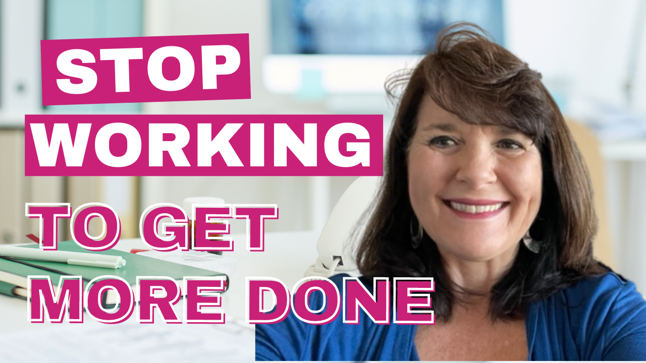 Stop Working to Recover and Achieve Work-Life Balance