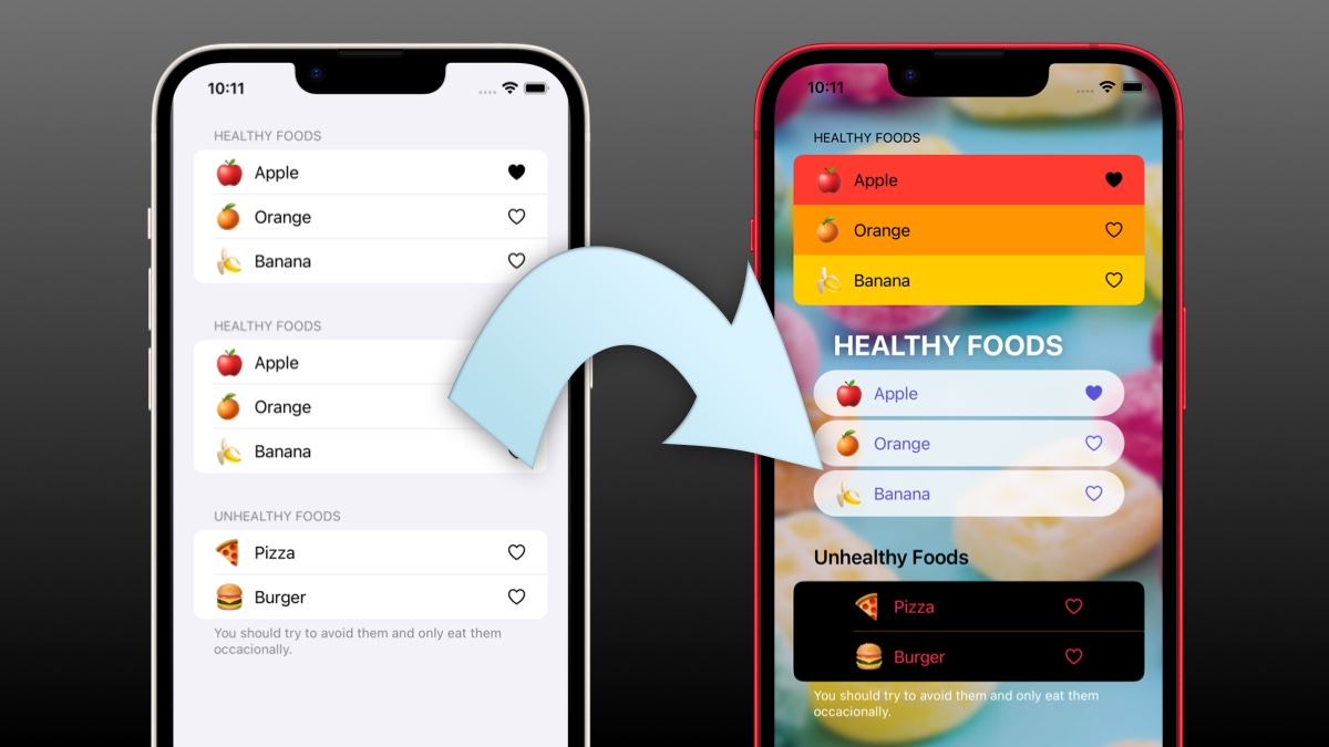 Customise List View Appearance In SwiftUI Examples Beyond The Default