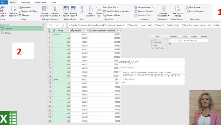 Power Query Excel 365 Get And Transform Data