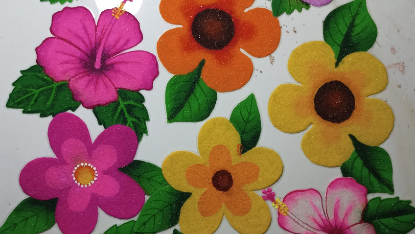 Level - 4 Ready Rangoli tutorials