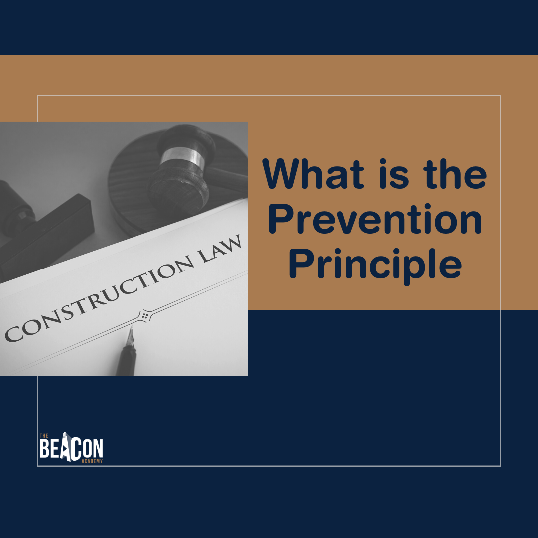 What is the Prevention Principle?