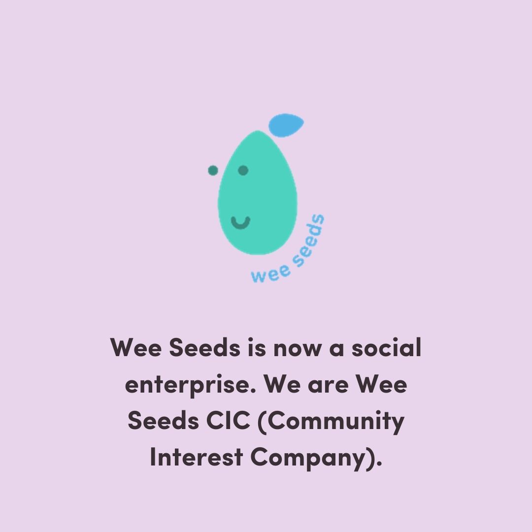 NEWS: Wee Seeds officially designated social enterprise - all profits ...