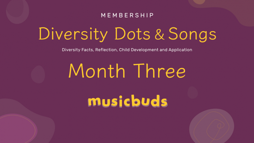 Diversity dots and songs month 3