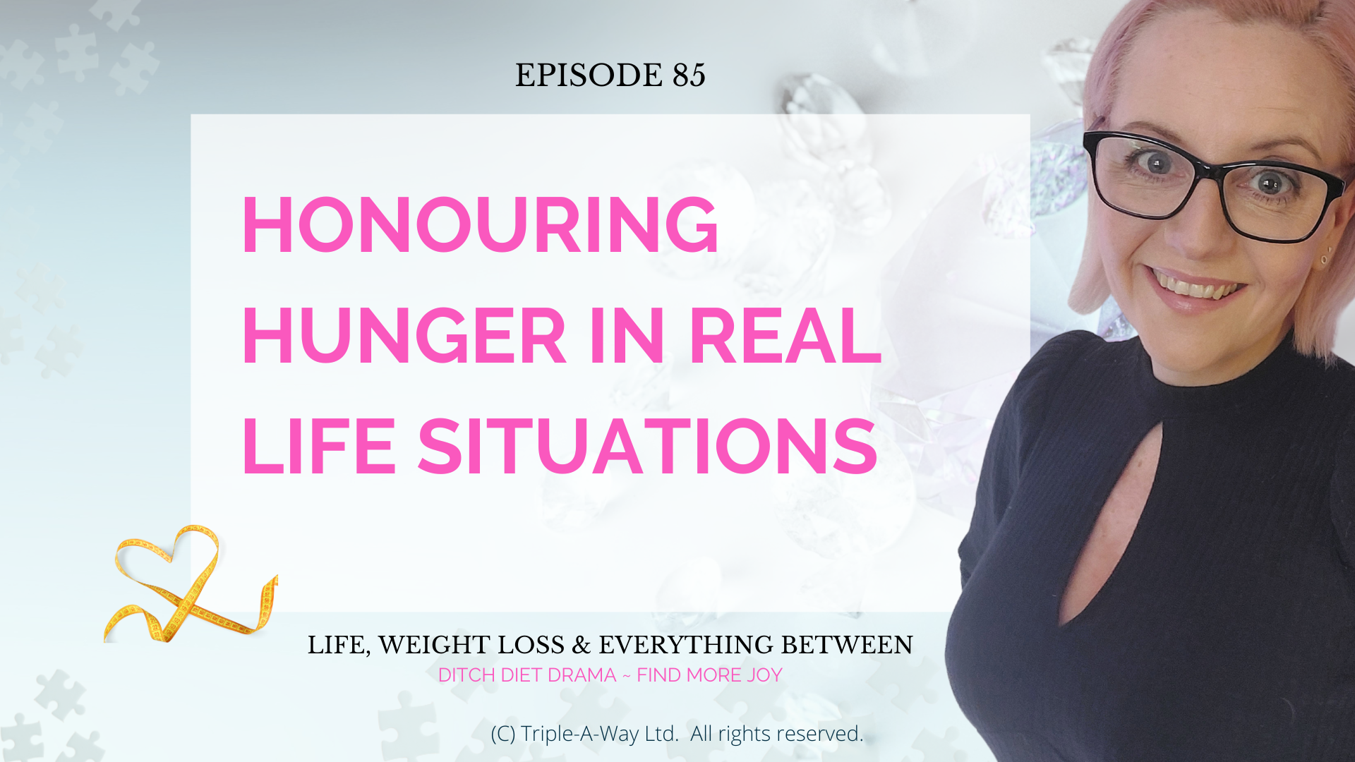 Ep 85 - Honouring Hunger In Real Life Situations