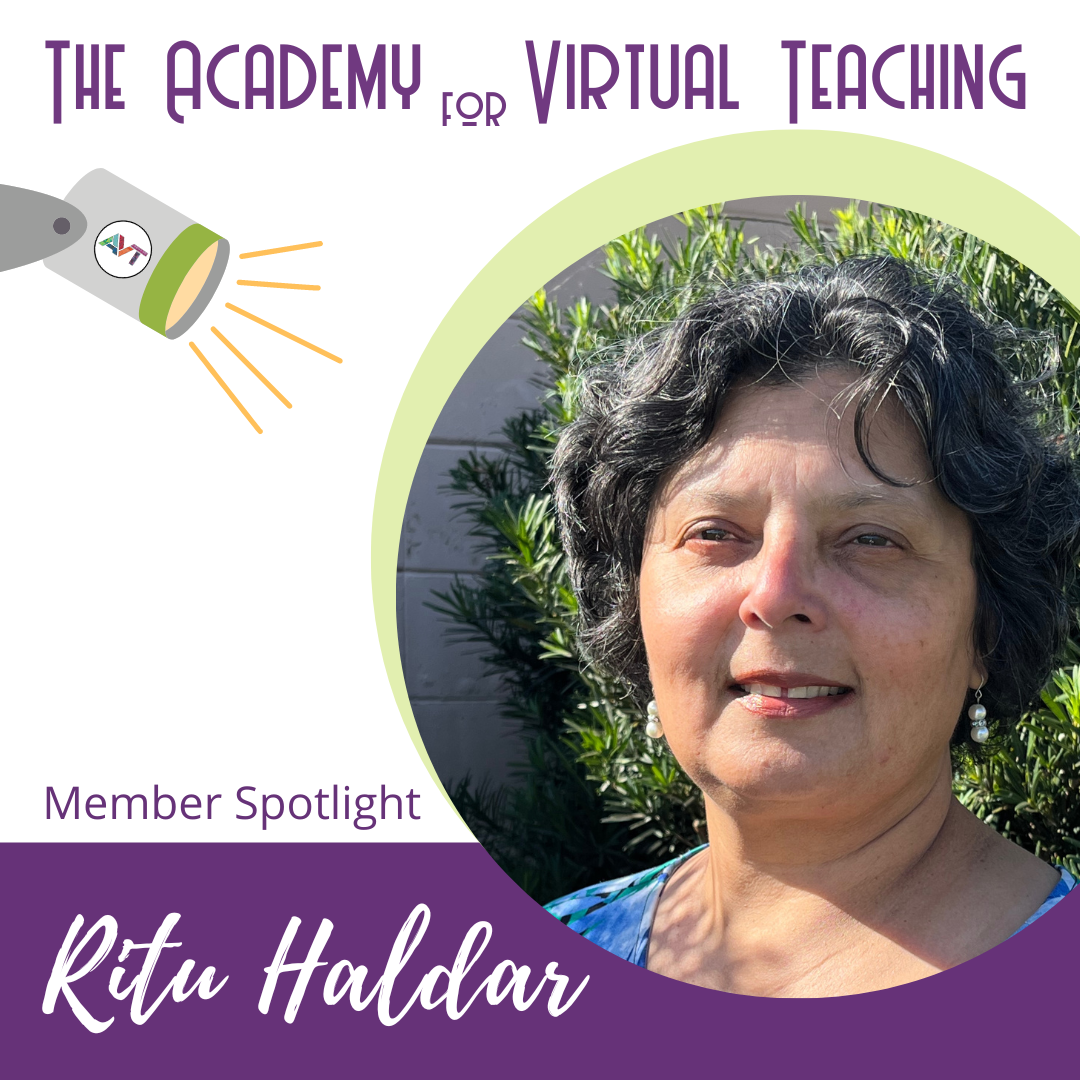 Member Spotlight: Ritu Haldar