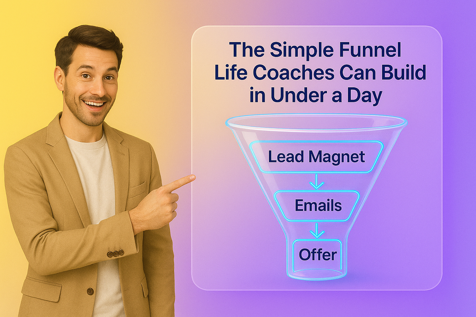 The Simple Funnel Life Coaches Can Build in Under a Day