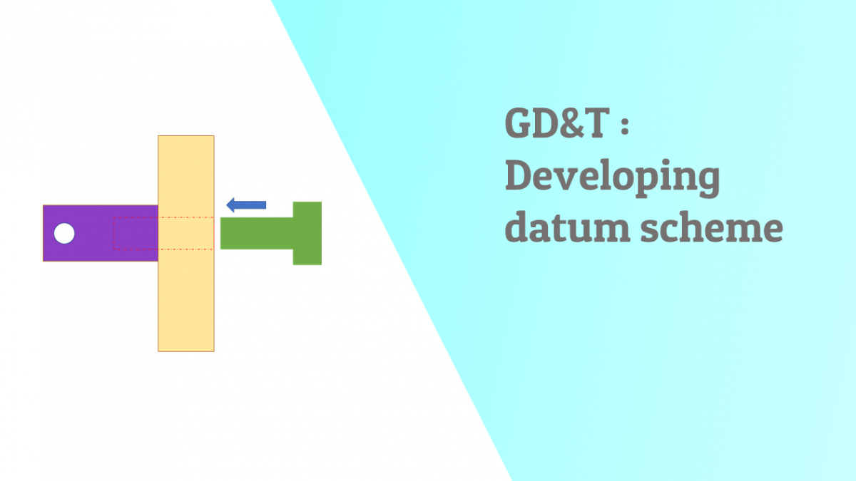 Developing a GD&T scheme for a part