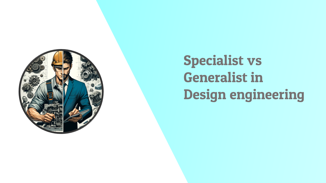 Specialist vs Generalist skillset in Mechanical design engineering