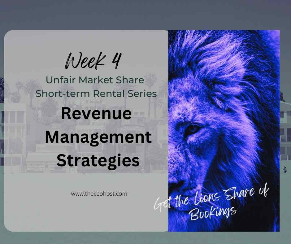 Week 4 - Getting Your UNFAIR SHARE of the Market: Revenue Management ...
