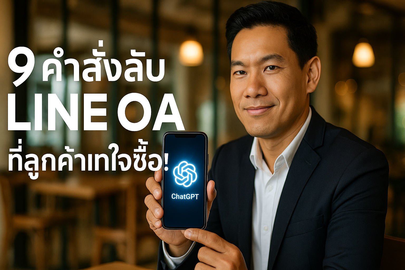 9 คำสั่ง Prompt ระดับมือโปรสำหรับ ChatGPT บน LINE OA เปลี่ยนแชทธรรมดาเป็นยอดขายจริง