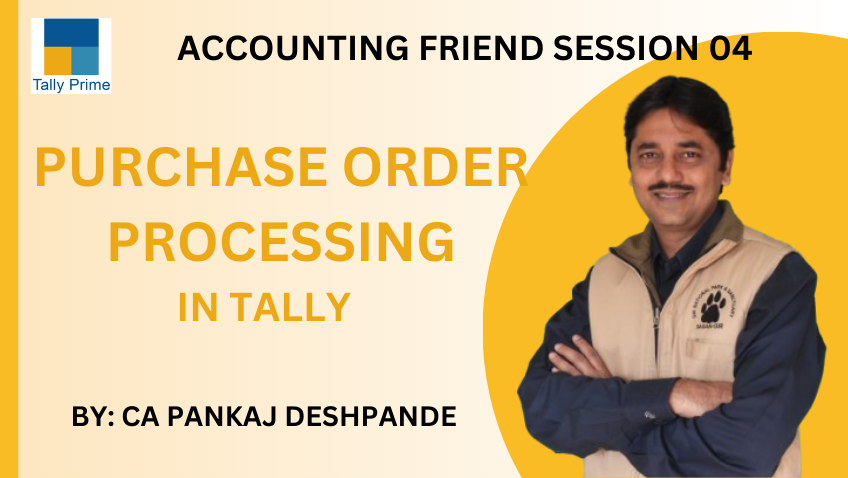04. Purchase Order Processing in Tally