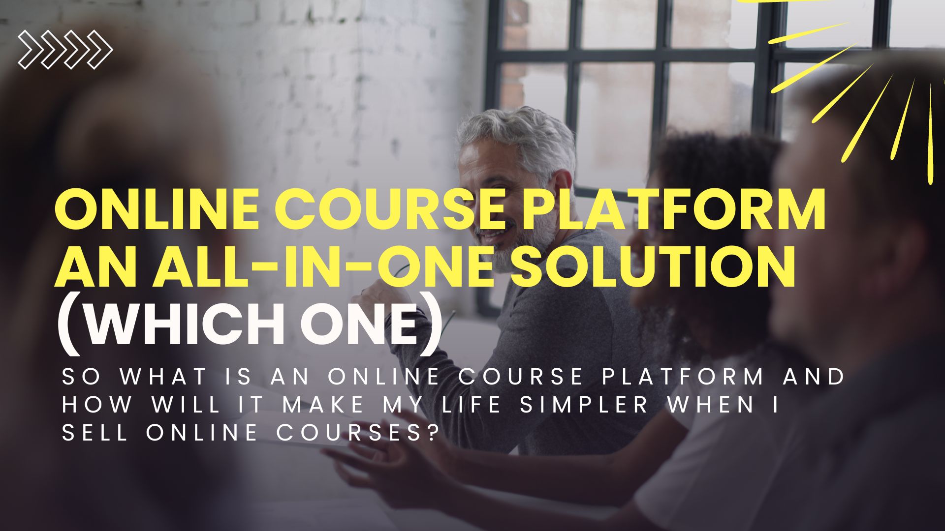Online Course Platform an All-in-One Solution (Which One)