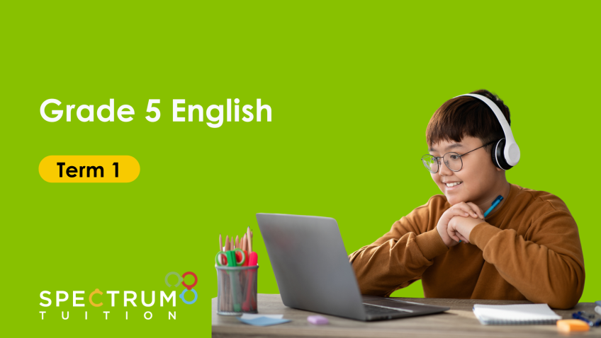 Year 5 English Term 1