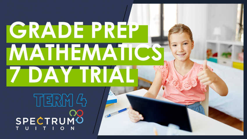 Grade Prep Mathematics Term 4 - 7 Day Trial