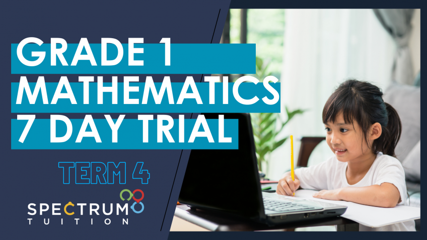 Grade 1 Mathematics Term 4 - 7 Day Trial