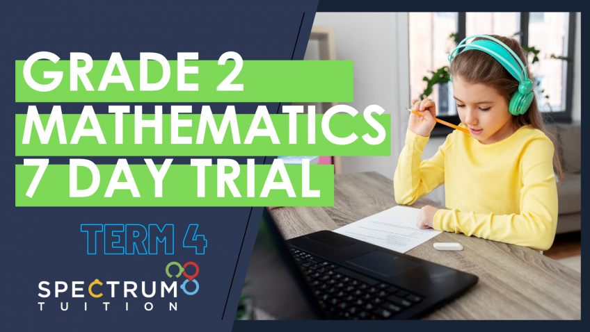 Grade 2 Mathematics Term 4 - 7 Day Trial