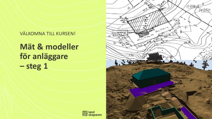 Mätning och modeller för anläggare