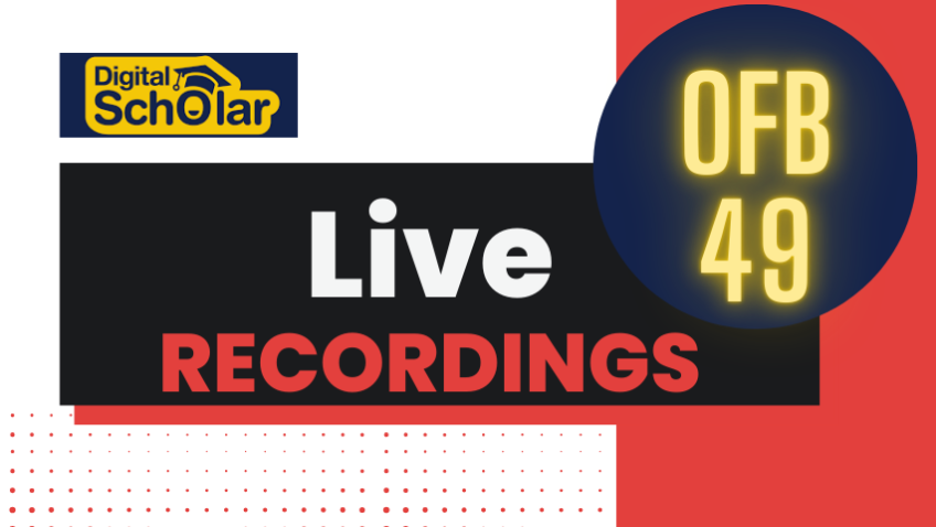 Offline Batch 49 - Live Session Recordings