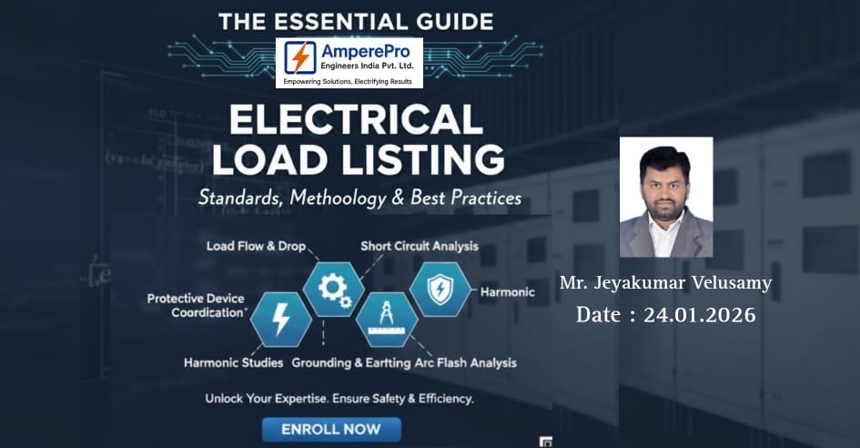 Master Electrical Load Listing: Step-by-Step Design Guide | AmperePro