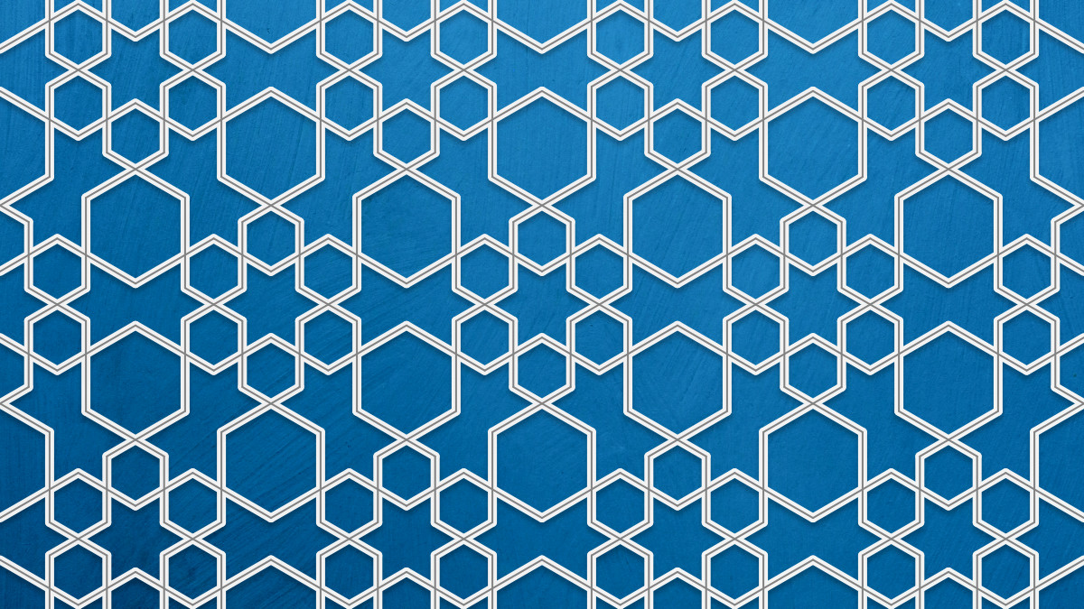 Dynamic Symmetry - Root-Three Islamic Pattern