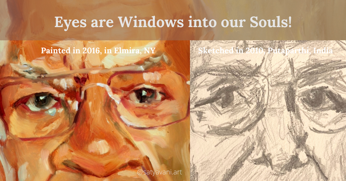 Painting Portraits is all about Connections