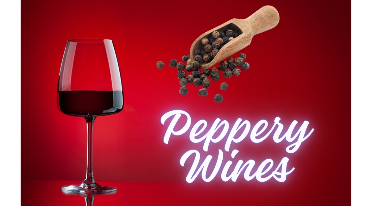 What does Make Peppery Wines Peppery?