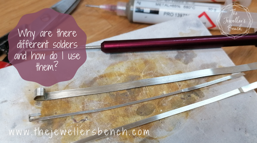 Why are there different solders and how do I use them?