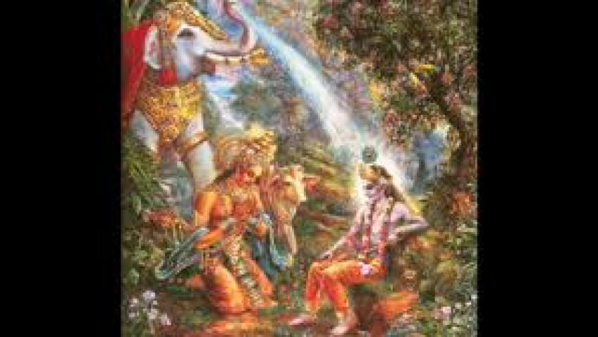 SB 10.27 Lord Indra and Mother Surabhi Offer Prayers