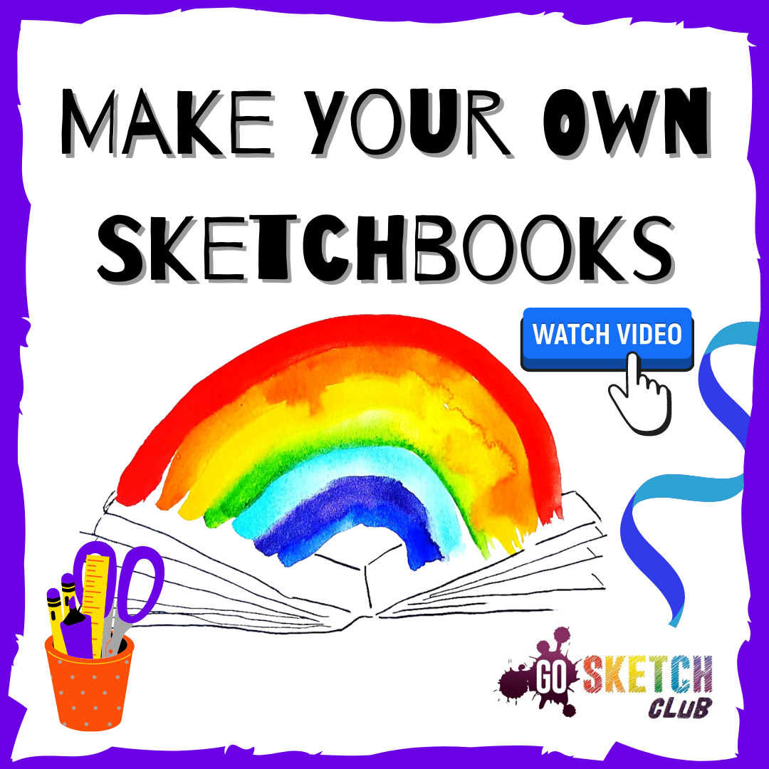 Let's make our own sketchbooks!