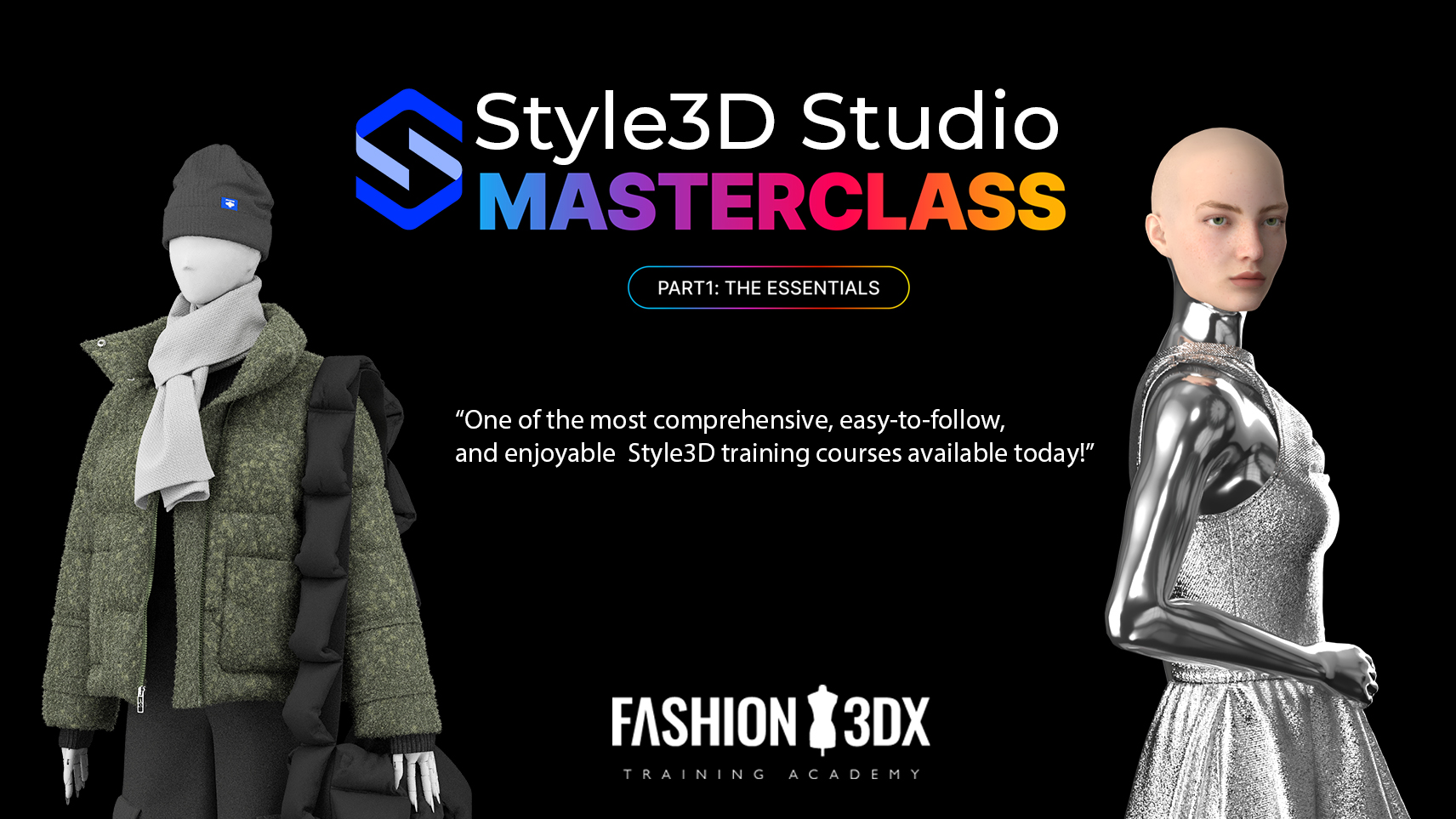 Style3D Studio Masterclass online video training tutorial 2024 - 50% off discount, enrol today!