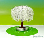Pop-Up Paper Apple Tree Card (3D Sliceform) - Jennifer Maker