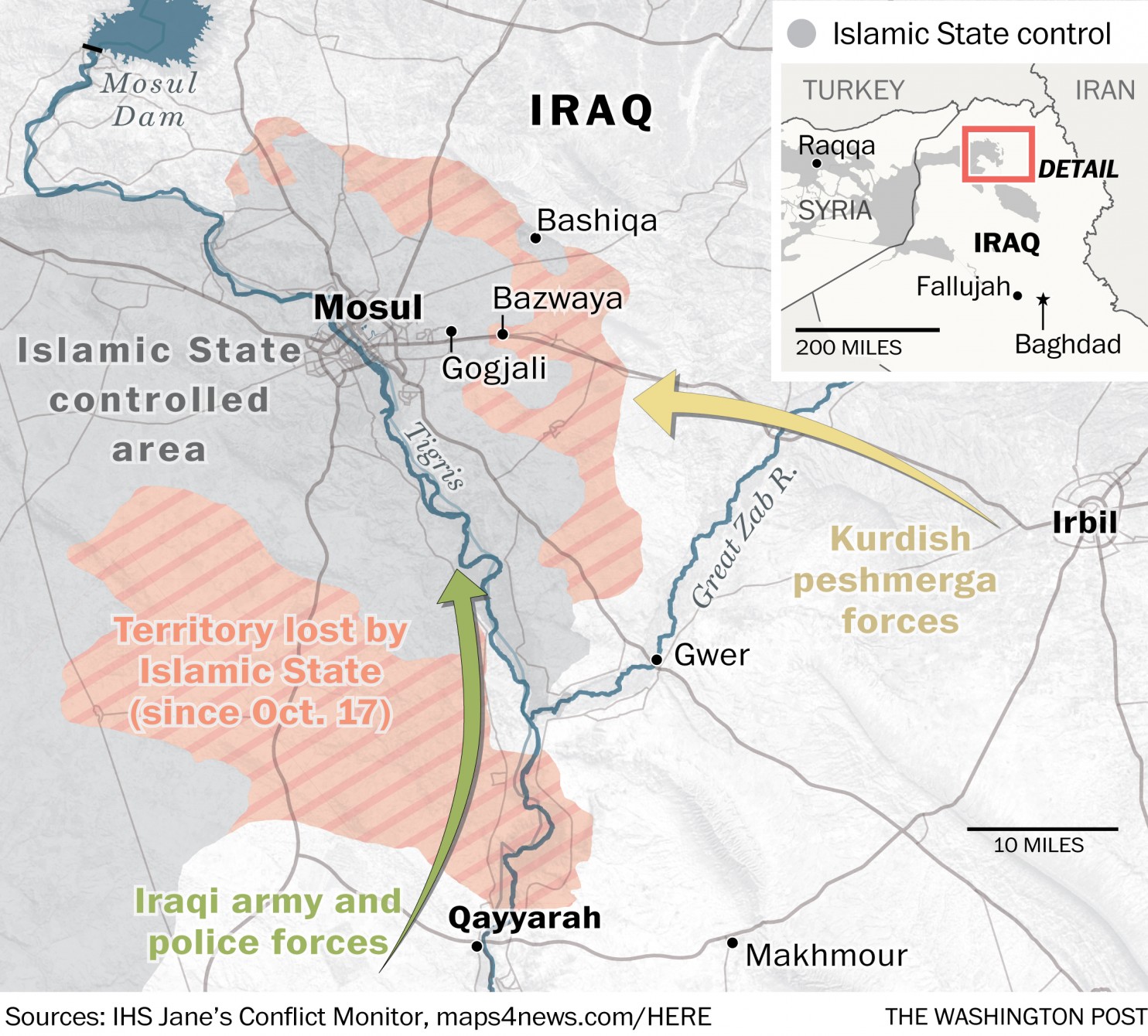 Iraqi Forces Enter Mosul 2 years After Islamic State Seized The City ...