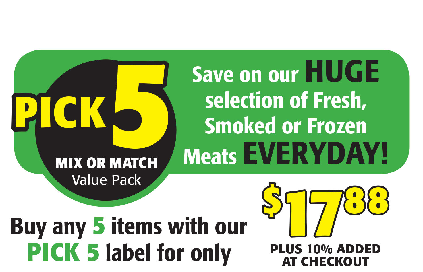 Food Smart - Departments