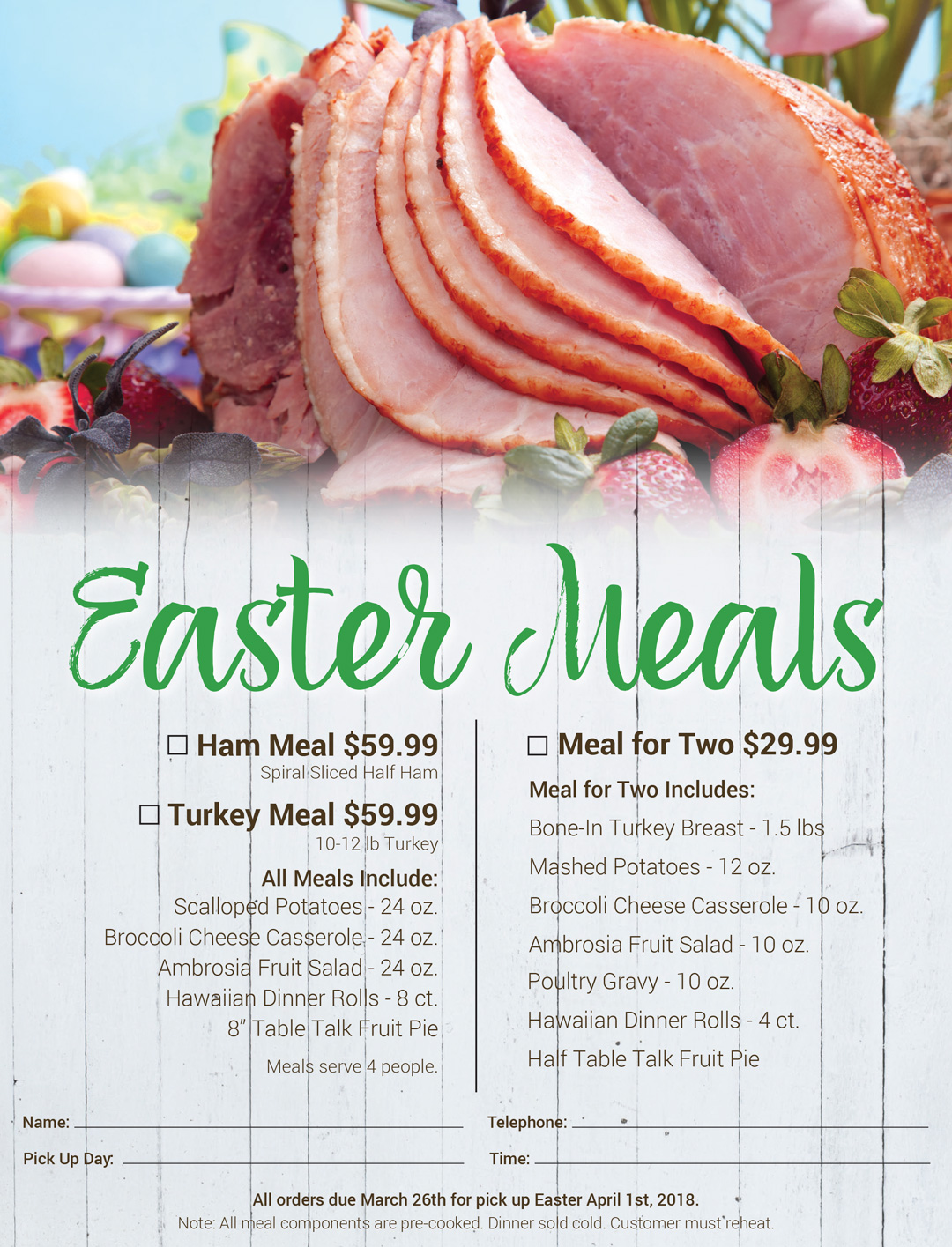 Rays Food Place - Easter_Holiday_Meal_Ordering