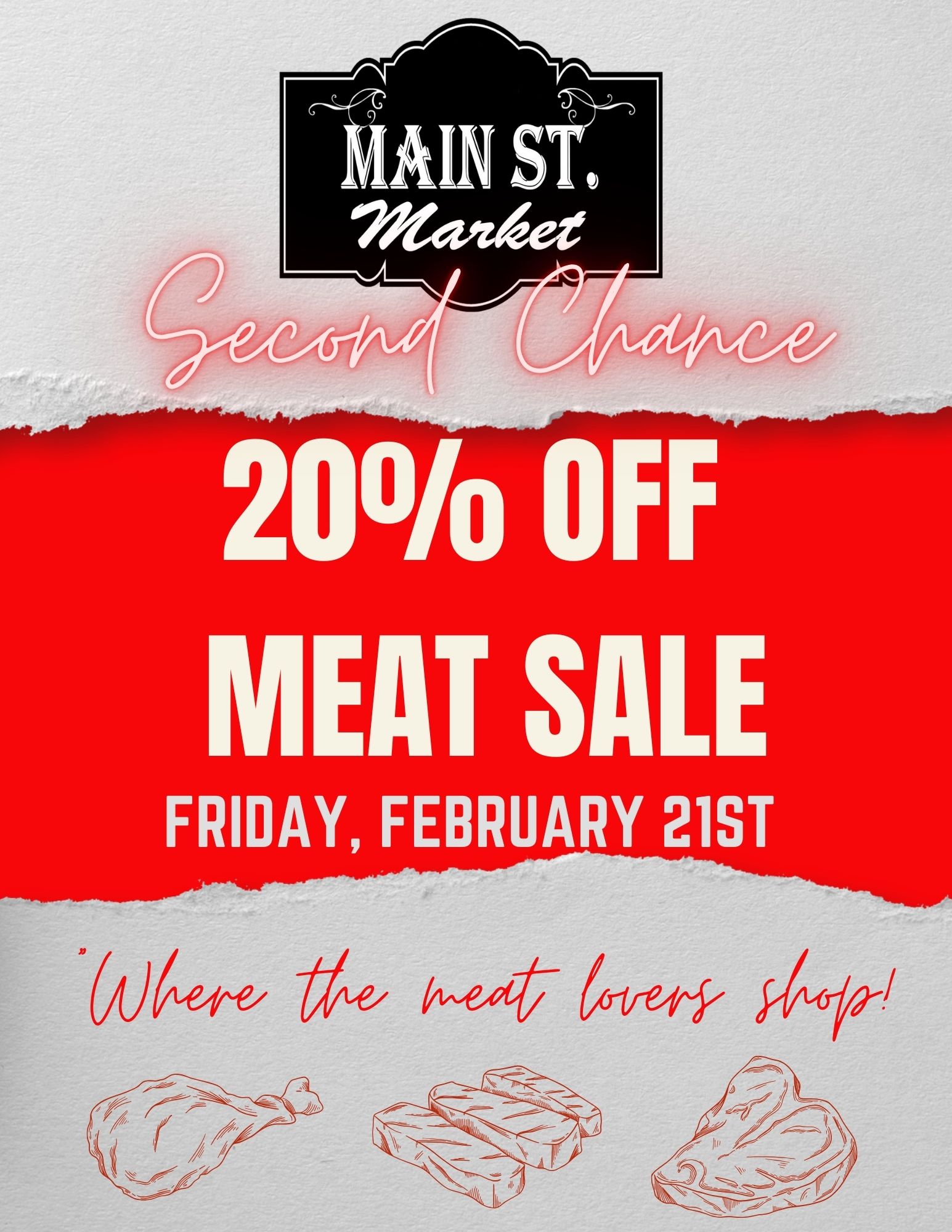 Main St. Market - Where The Meat Lovers Shop!