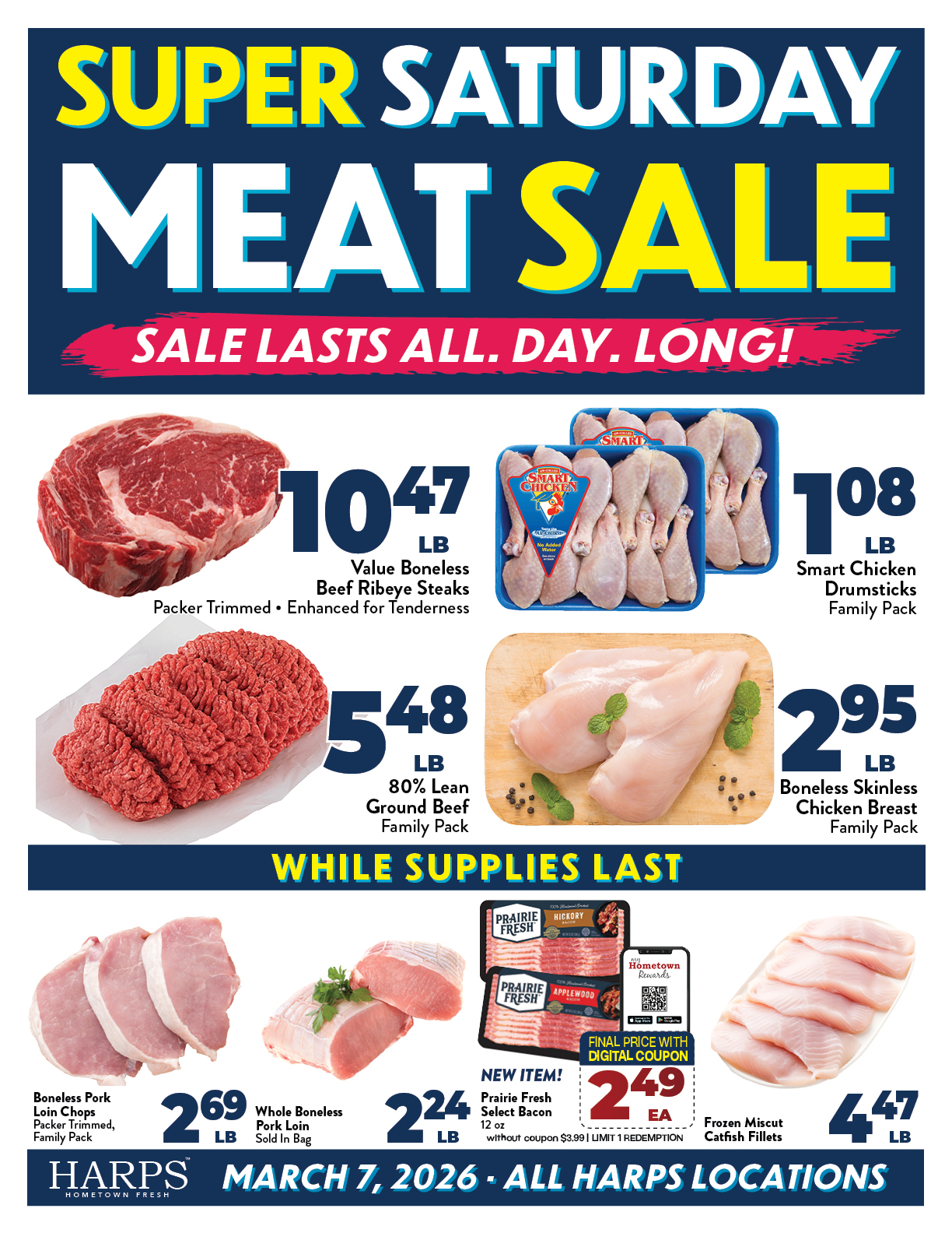 Harps Foods - Super Saturday Meat Sale