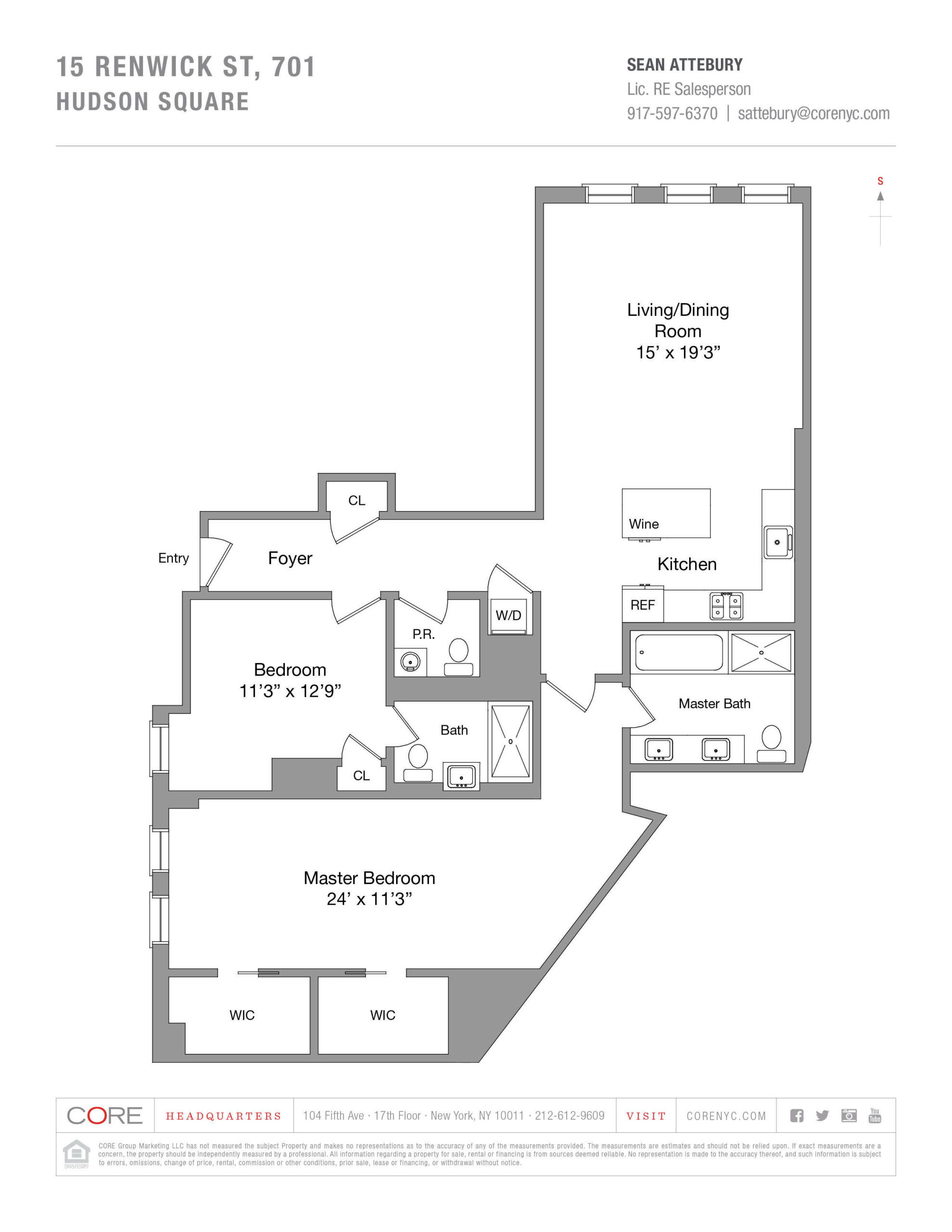 15 Renwick St. 701, New York, NY 10013 | CORE Real Estate
