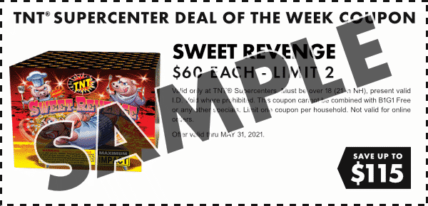 Fireworks | TNT Fireworks | Coupons