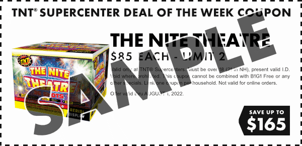 Fireworks | TNT Fireworks | Coupons