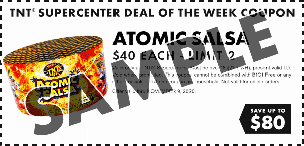 Fireworks | TNT Fireworks | Coupons