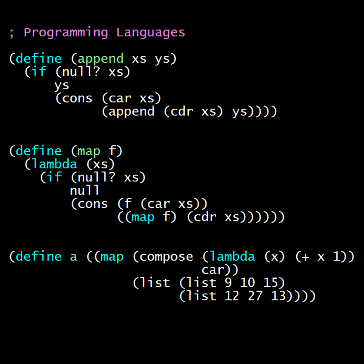 Programming Languages, Part B | My Mooc