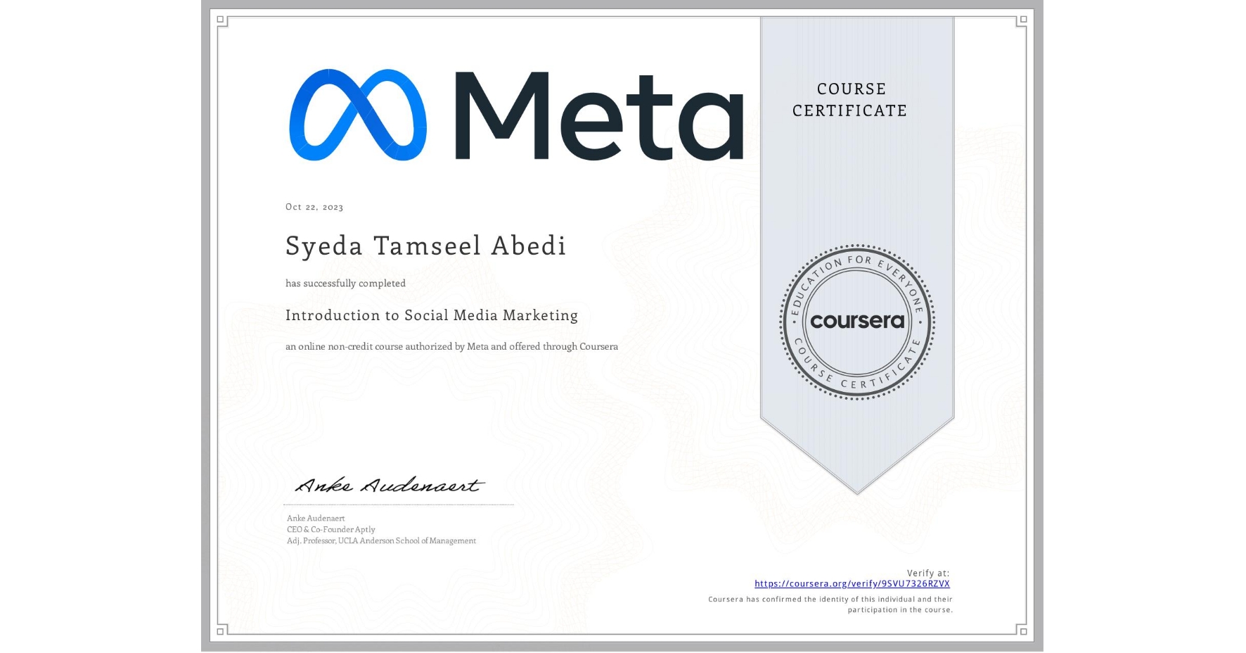 Syeda Tamseel Zahra Abedi - Growth Marketing Lead@eatouii | xBlink ...