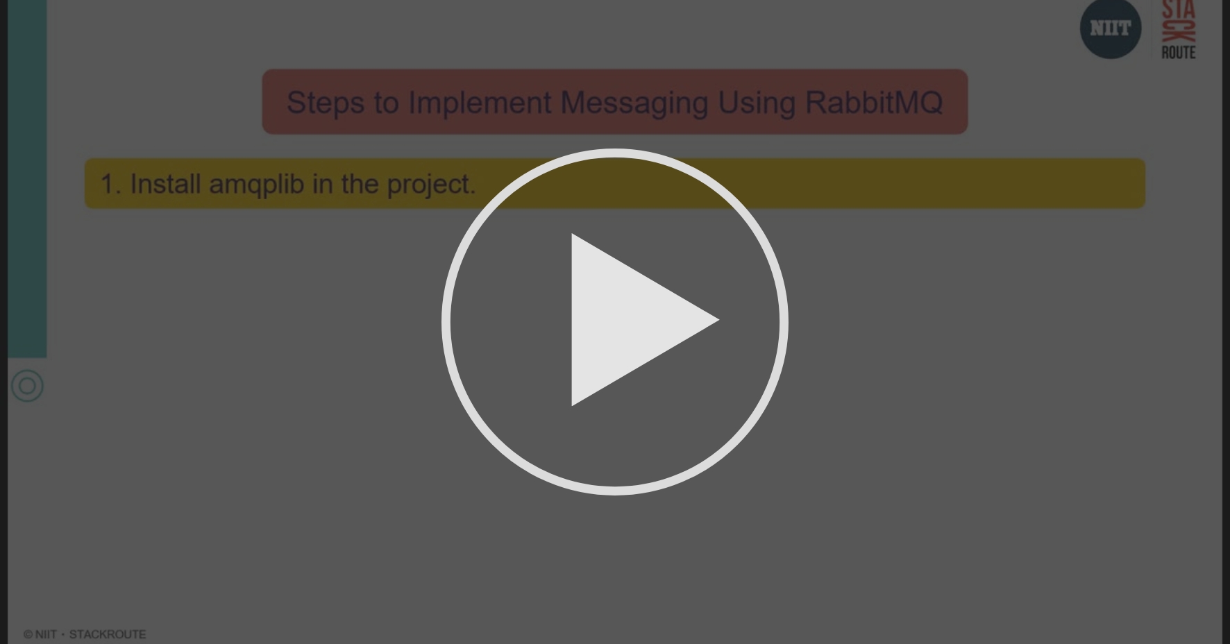 Implement messaging using RabbitMQ - Establishing Communication between ... Implement messaging using RabbitMQ - Establishing Communication between ...