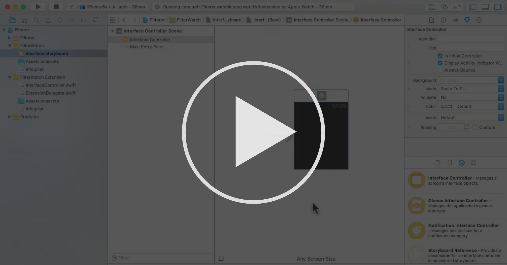 Creating UI for the watch - Introduction to developing for watchOS 2 ...