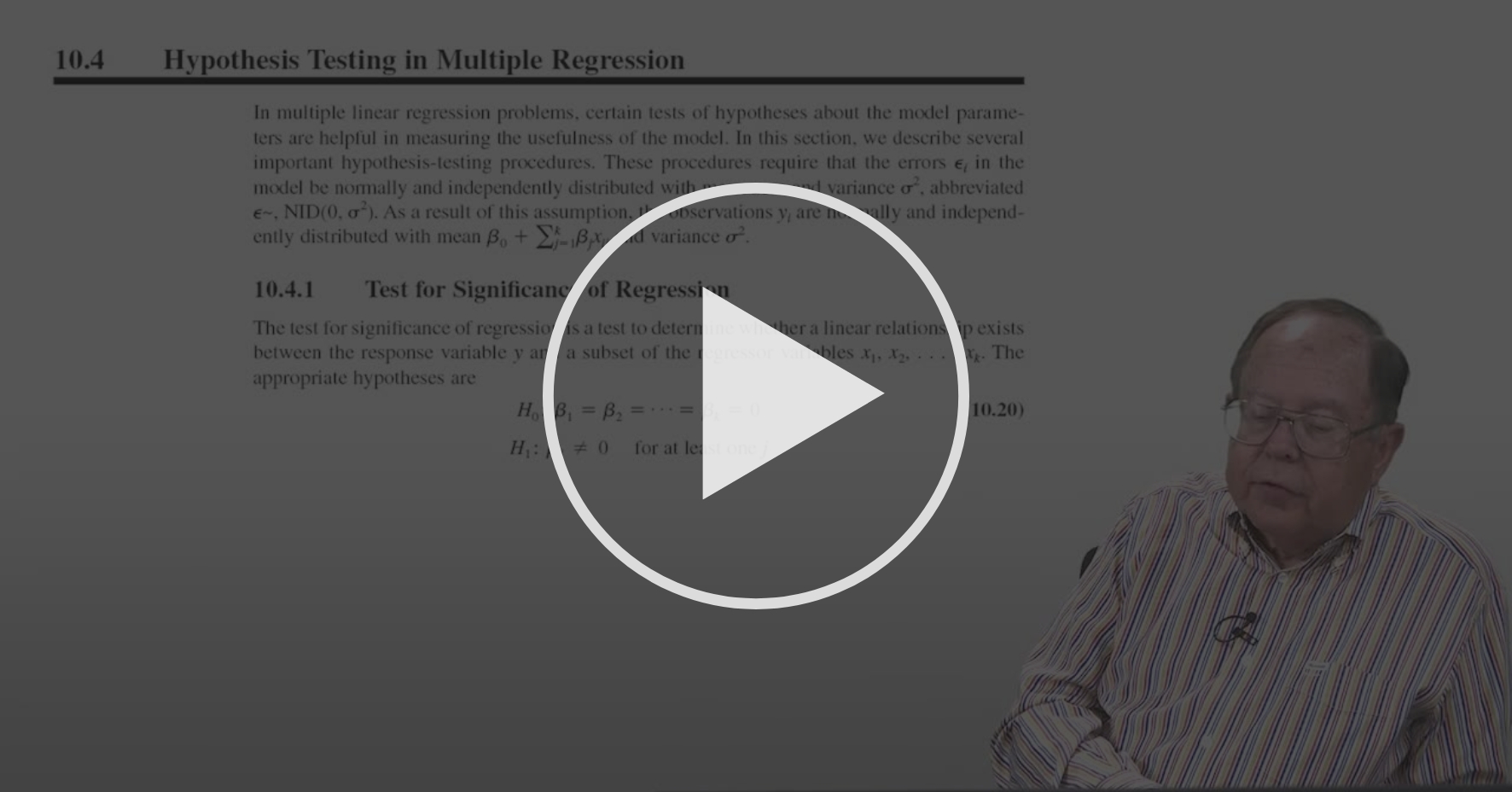 Hypothesis Testing in Multiple Regression - Unit 2: Regression Models ...