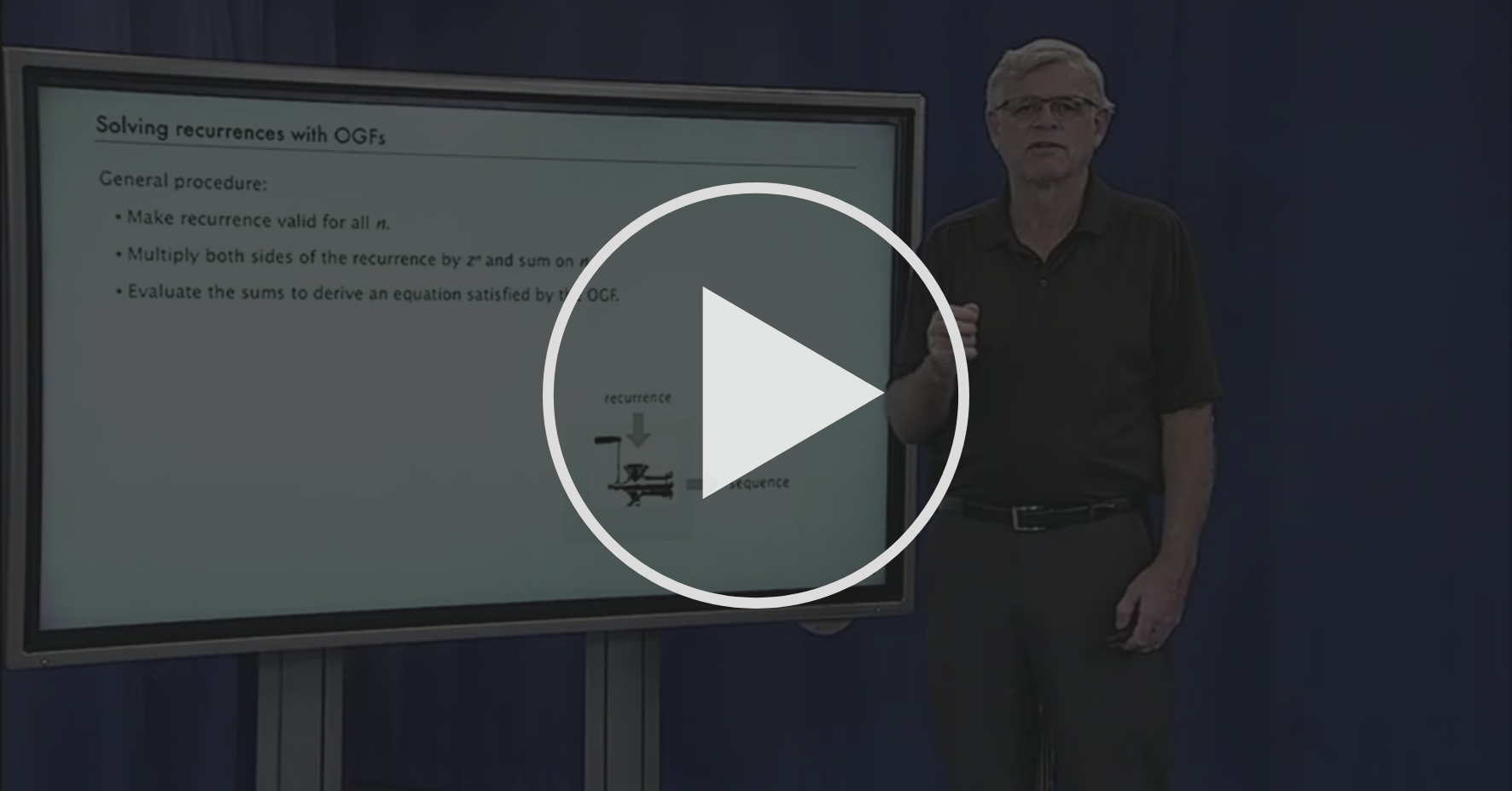 Solving Recurrences - Generating Functions | Coursera Solving Recurrences - Generating Functions | Coursera