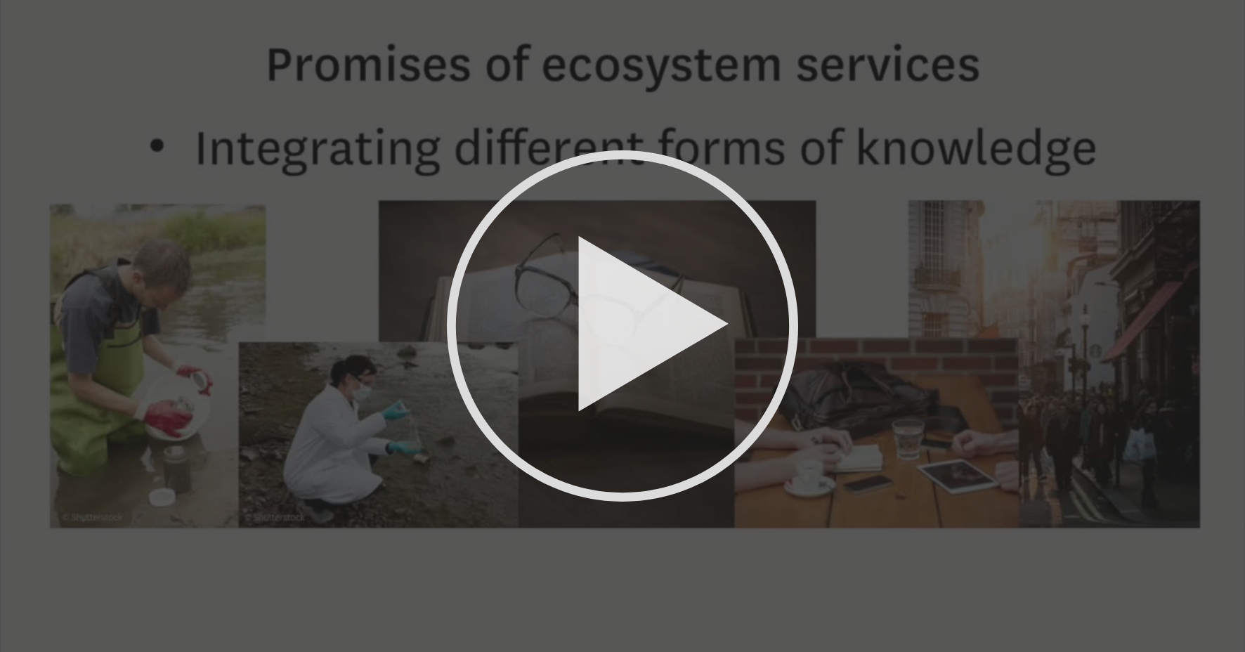 3.2 Ecosystem services as boundary objects - Module 3: Understanding ...